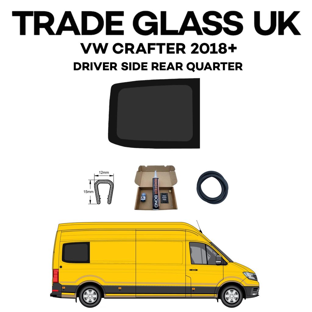 VW Crafter New Shape 2018 Van Windows - Trade Glass UK