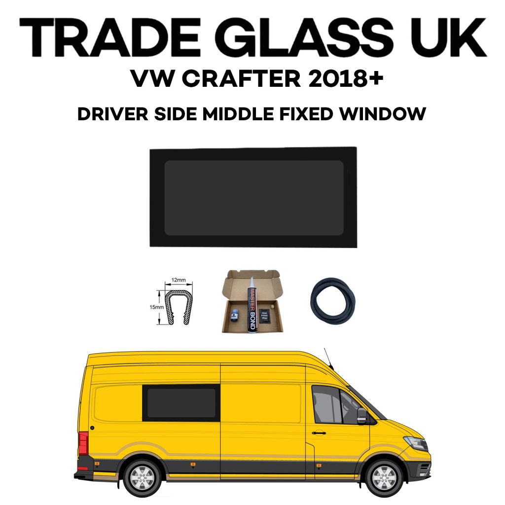 VW Crafter New Shape 2018 Van Windows - Trade Glass UK